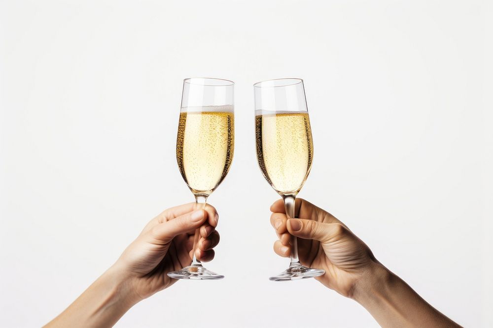 Hands cheering champagne glasses drink | Free Photo - rawpixel