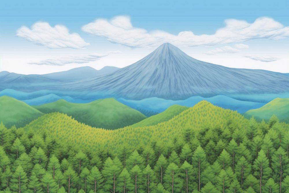 Landscape forest backgrounds wilderness. | Free Photo Illustration ...