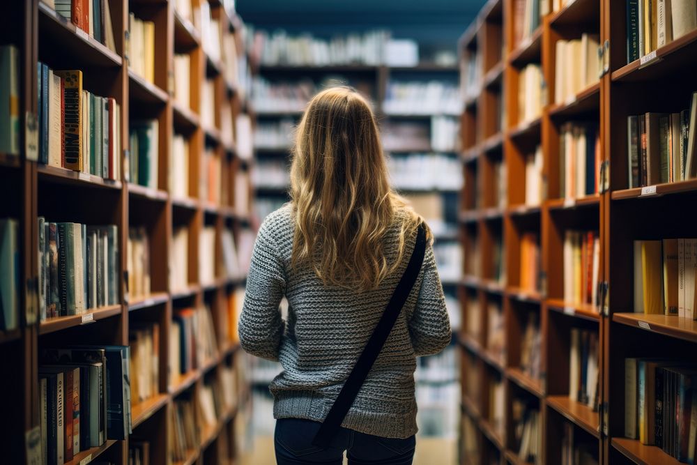 Student choosing book library publication | Premium Photo - rawpixel