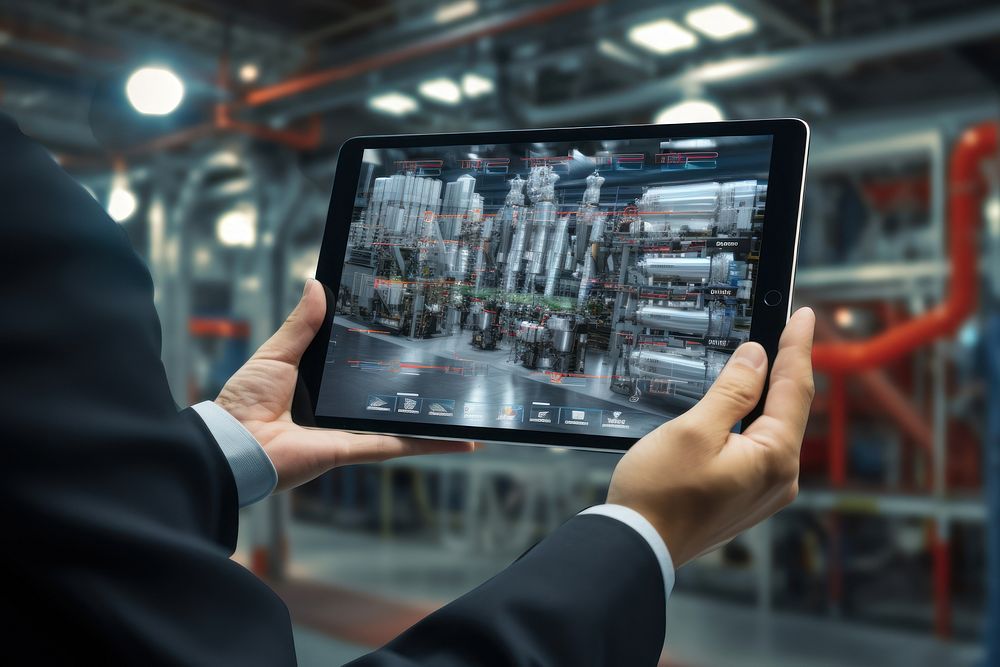 Control tablet computer industry holding. | Free Photo - rawpixel