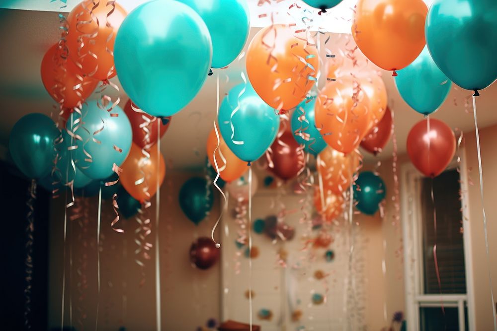 Balloons new year party fun | Premium Photo - rawpixel