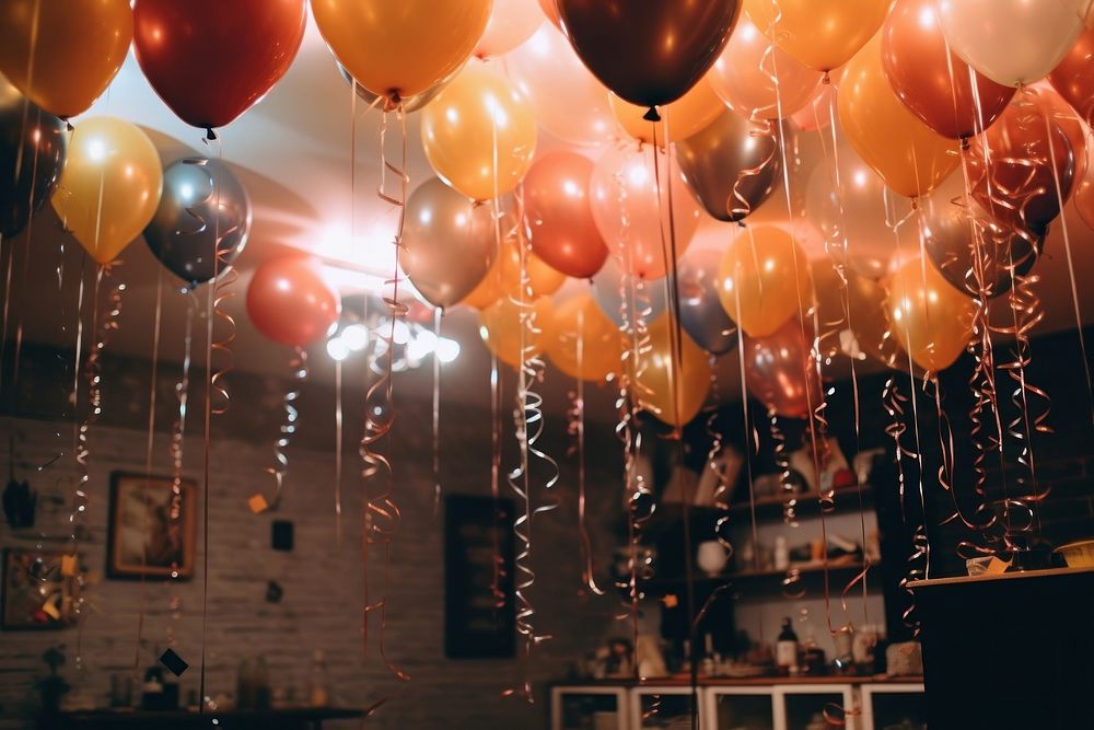 Balloons new year party fun | Premium Photo - rawpixel