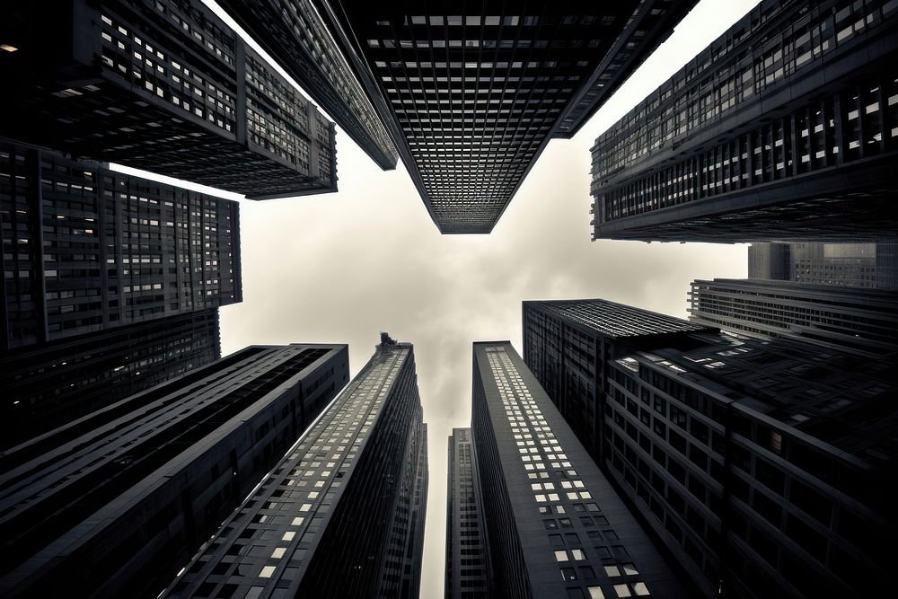 Skyscrapers skyscraper architecture metropolis | Free Photo - rawpixel