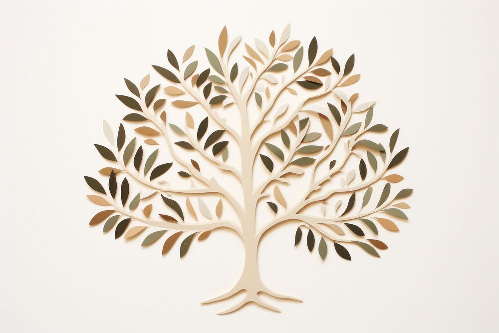 Tree pattern plant leaf. | Free Photo Illustration - rawpixel