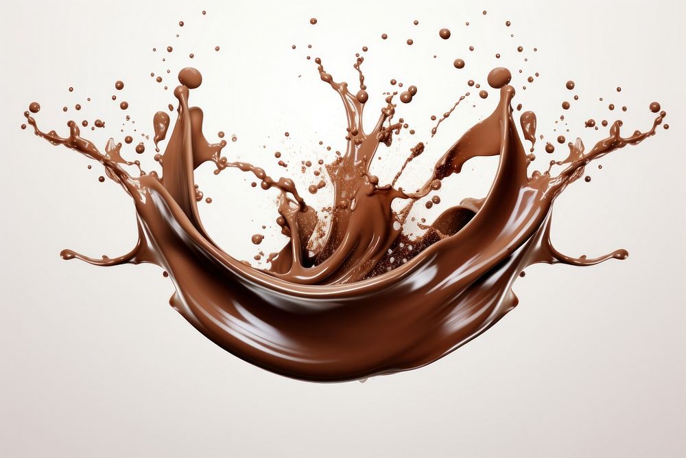 Chocolate splash refreshment splattered splashing. | Free Photo - rawpixel