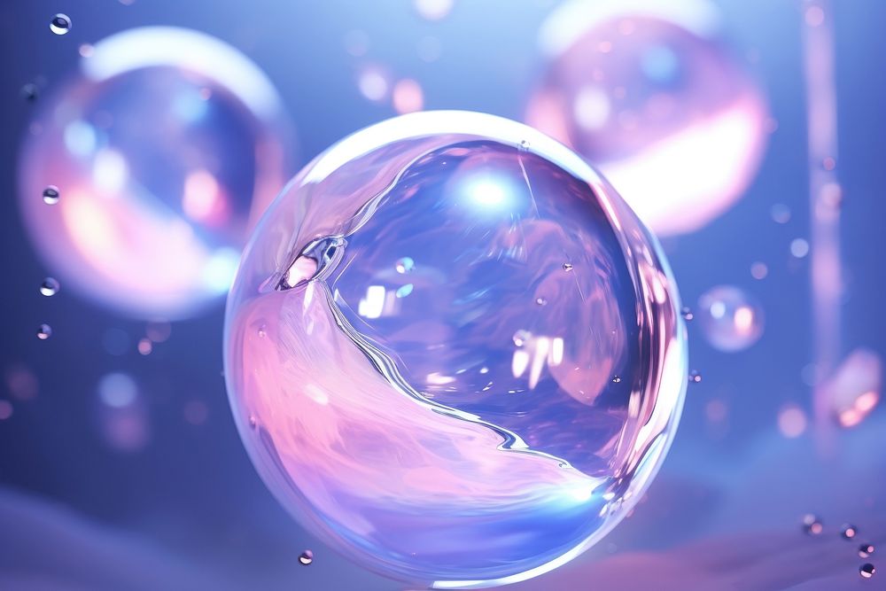 Galaxy space bubble transparent sphere | Free Photo - rawpixel