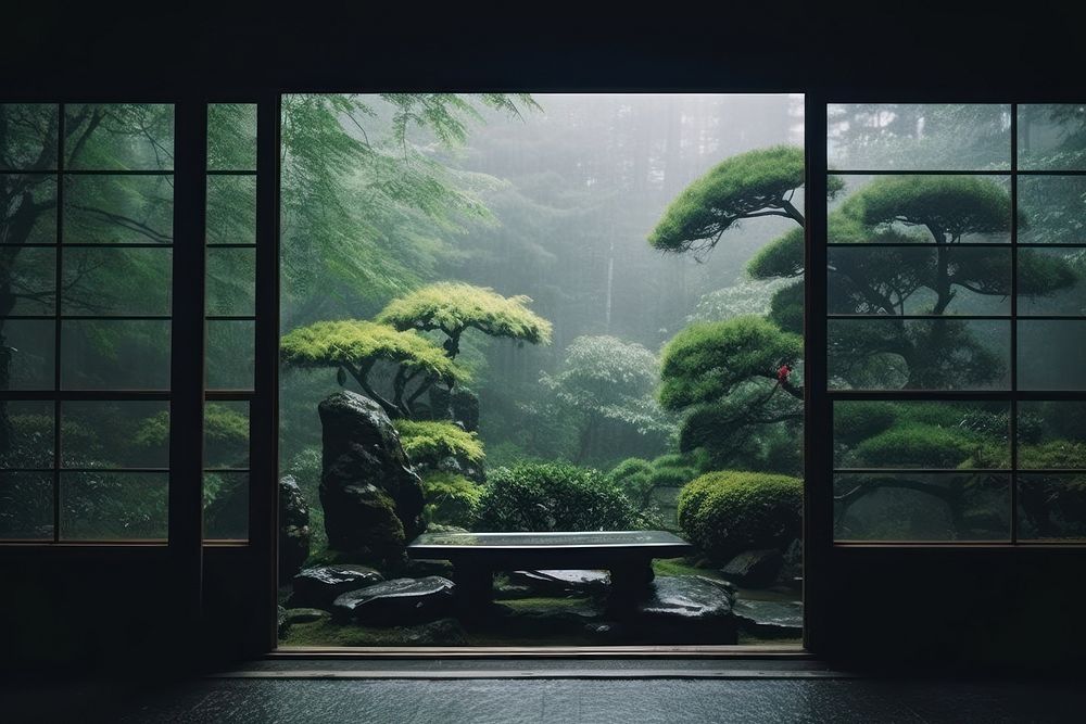 Garden japanese style nature outdoors | Premium Photo - rawpixel