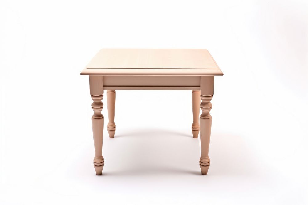 Table furniture white white background. | Free Photo - rawpixel