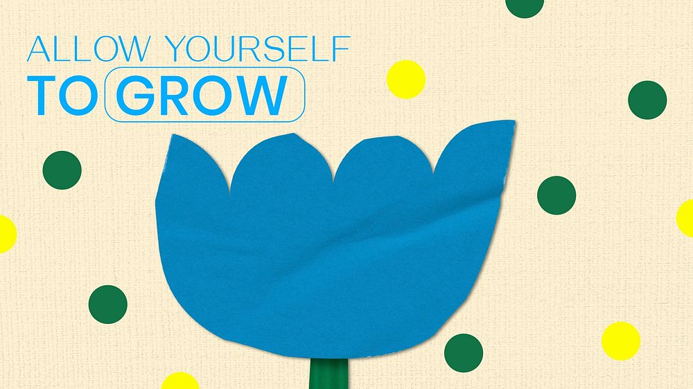 Inspirational quote blog banner template | Free Photo - rawpixel