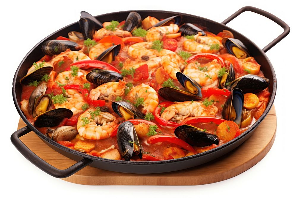 Food dish seafood paella. | Free Photo - rawpixel