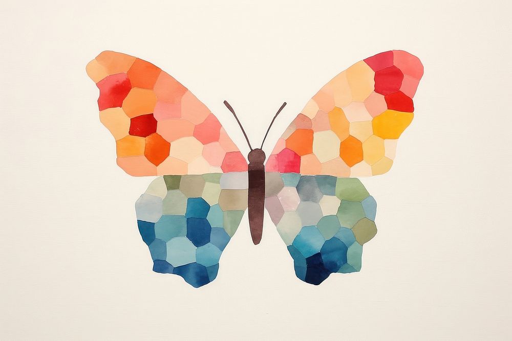Butterfly insect art invertebrate. | Free Photo Illustration - rawpixel