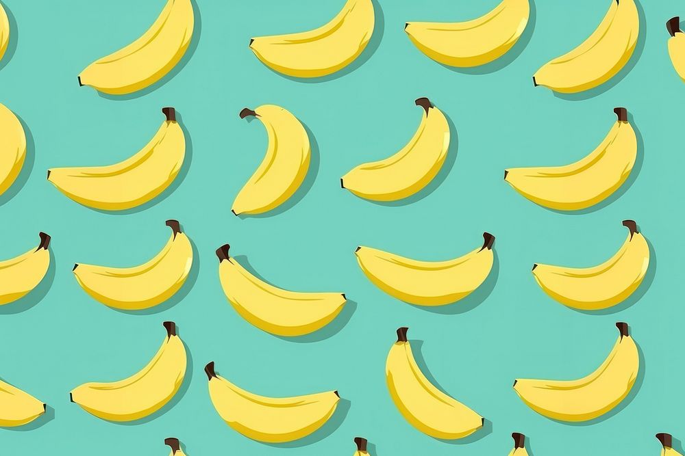 Banana backgrounds pattern fruit. AI | Free Photo Illustration - rawpixel