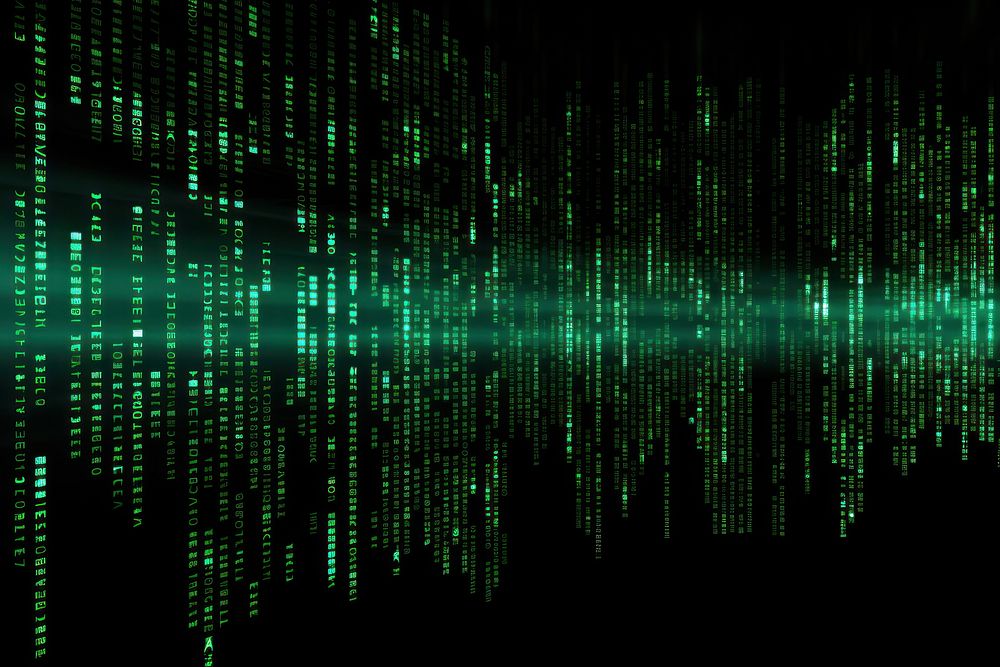 Digital green black background backgrounds | Free Photo Illustration ...