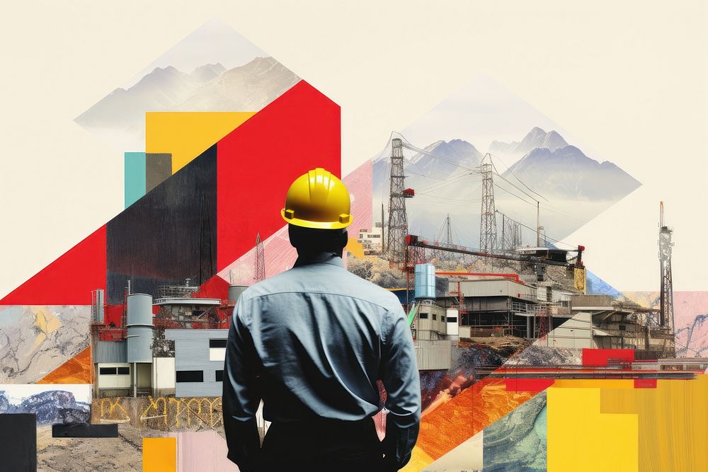 Hardhat worker adult construction worker. | Premium Photo Illustration ...