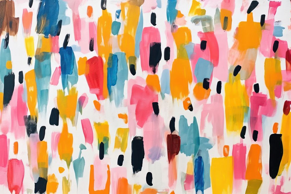 People art abstract painting. | Premium Photo Illustration - rawpixel