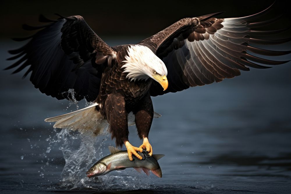 Animal flying eagle bird. | Free Photo - rawpixel