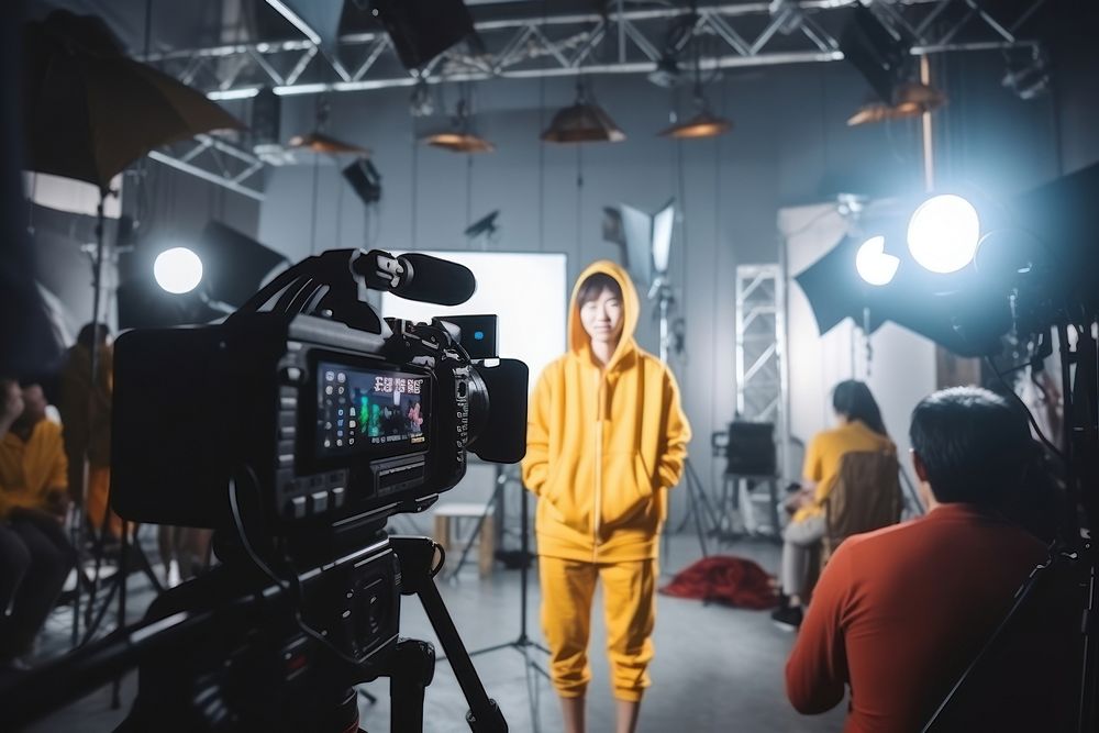 Vloging camera adult photographing. AI | Free Photo - rawpixel