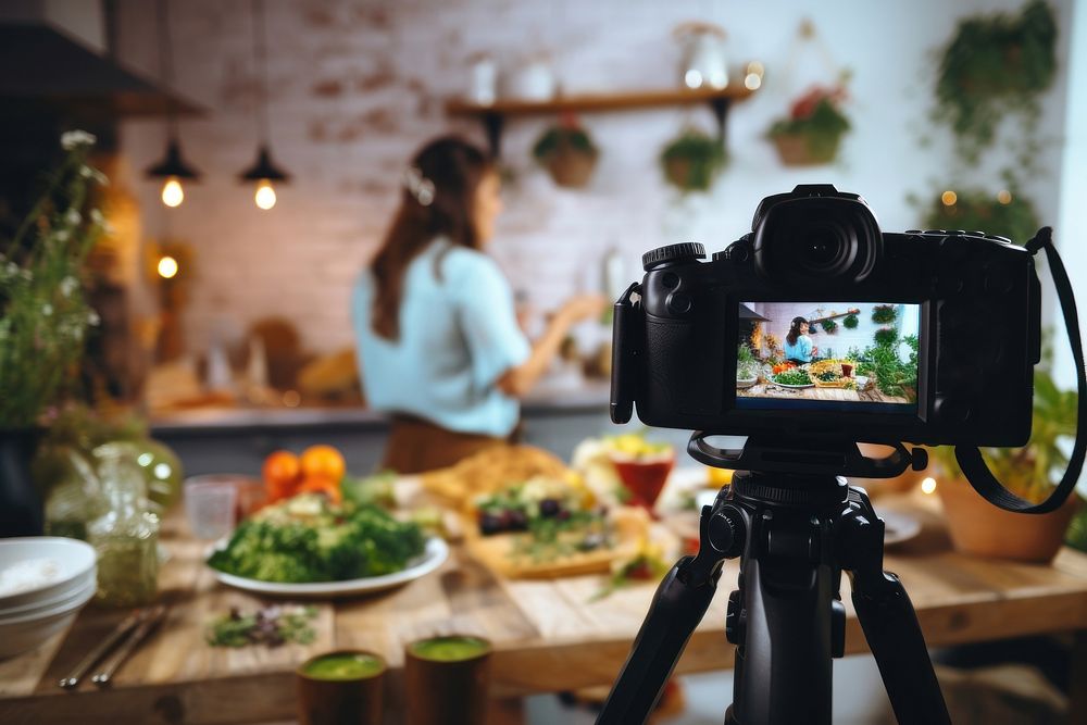 Food tripod camera photo. AI | Free Photo - rawpixel