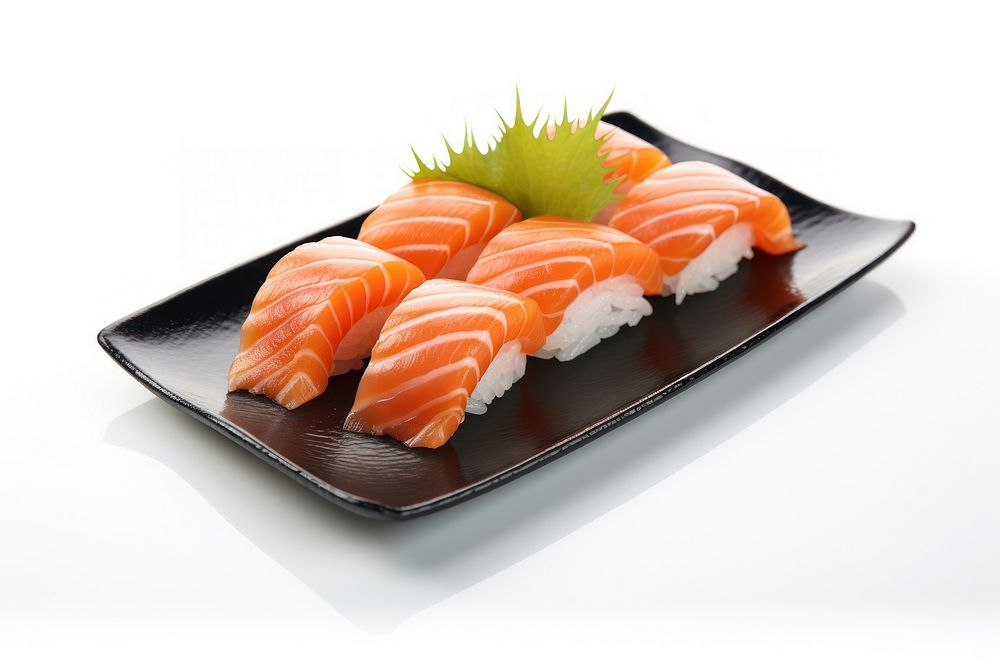 Sushi plate seafood rice. AI | Free Photo - rawpixel