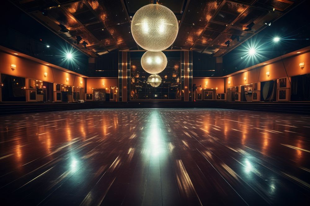 Dance floor modern ballroom lighting | Premium Photo - rawpixel