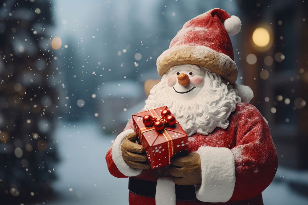 Santa christmas snowman winter. AI | Free Photo - rawpixel