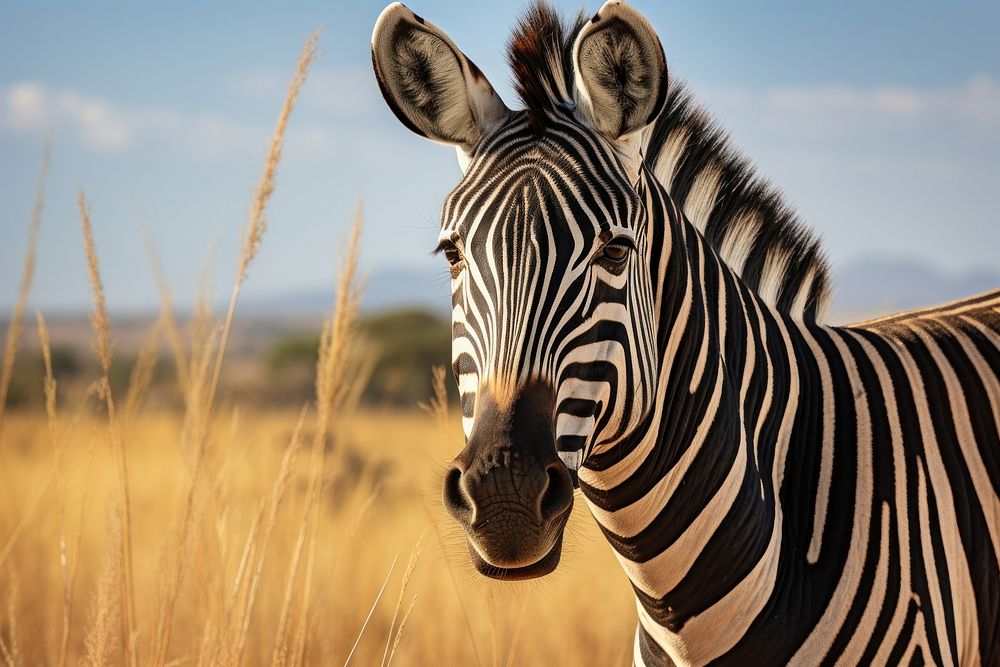 African zebra wildlife animal mammal. | Free Photo - rawpixel