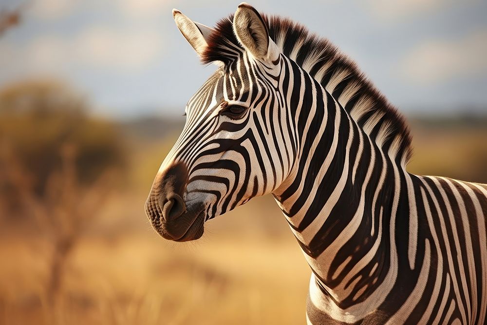 African zebra wildlife animal mammal. | Premium Photo - rawpixel