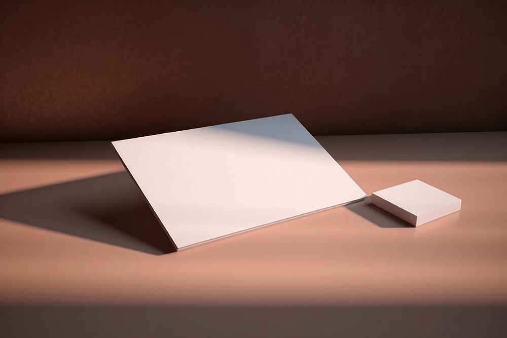 Blank paper table wood simplicity. | Premium Photo - rawpixel