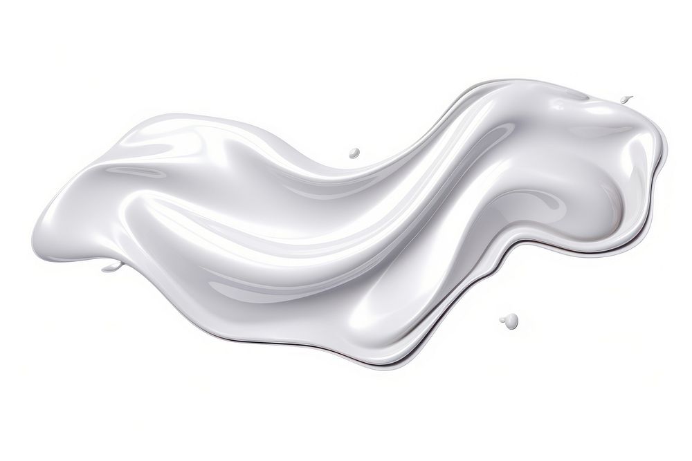 Fluid liquid shape white white | Premium Photo - rawpixel