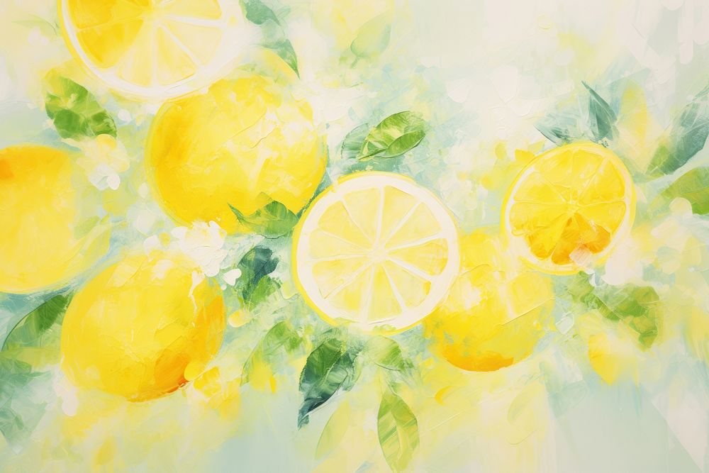 Abstract lemon pattern backgrounds painting | Free Photo Illustration - rawpixel
