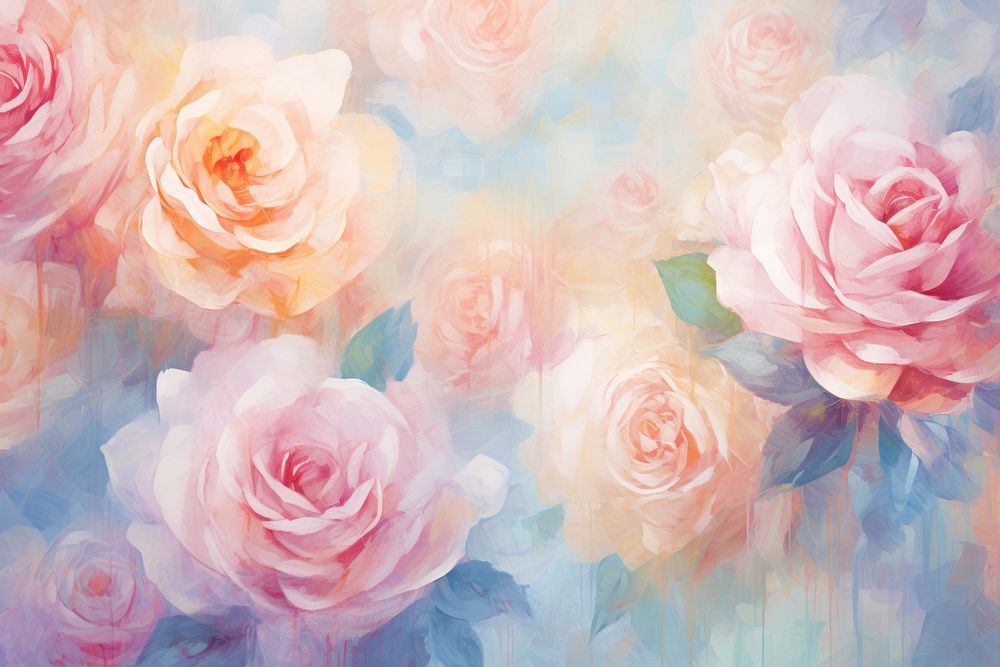 Abstract roses pattern painting backgrounds | Free Photo Illustration ...