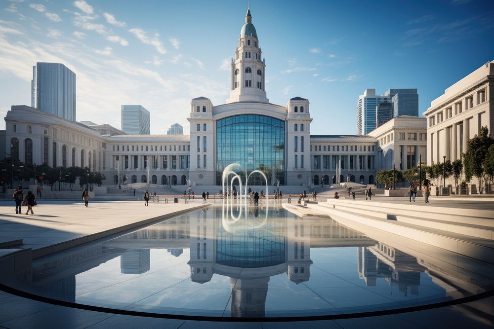 City hall building city architecture | Free Photo - rawpixel
