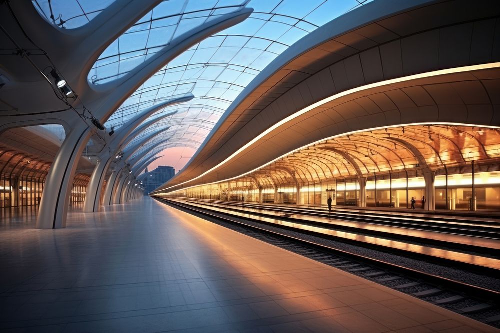 Transportation train terminal vehicle. | Premium Photo - rawpixel