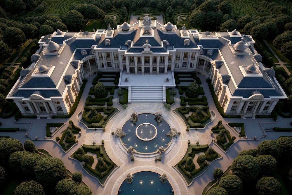 Palace architecture building outdoors. | Free Photo - rawpixel