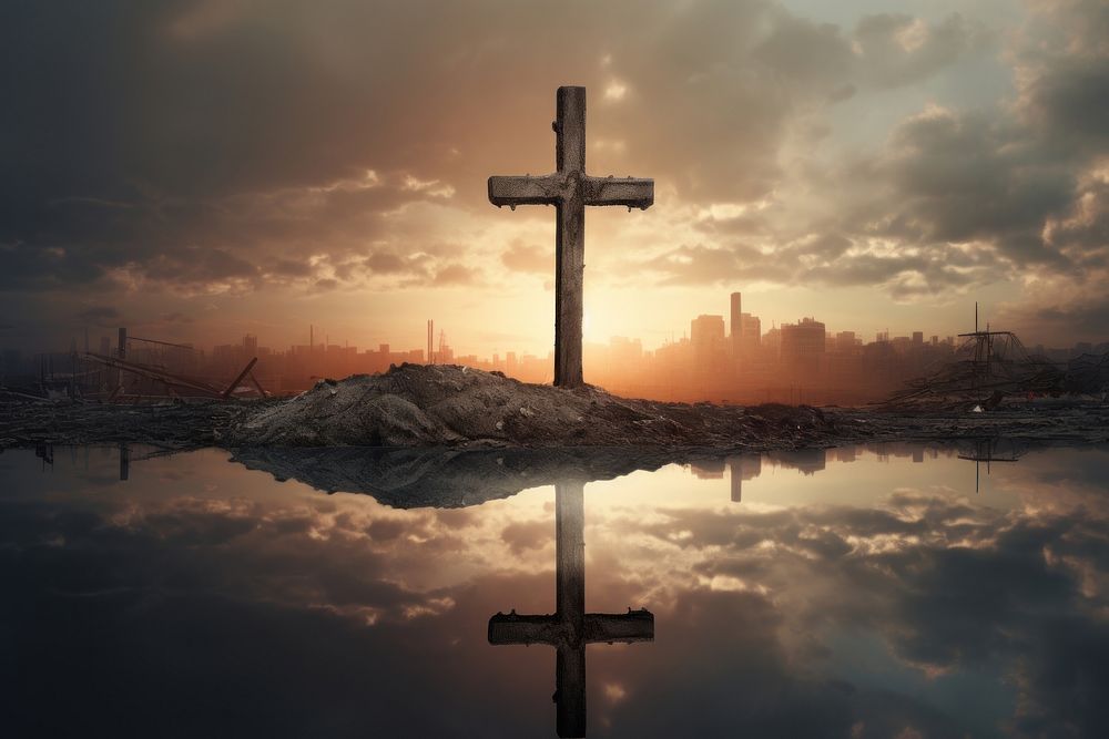 Cross landscape outdoors symbol. | Free Photo - rawpixel