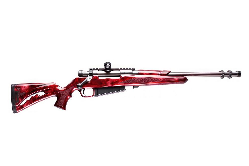 Rifle weapon gun red. AI | Premium Photo - rawpixel