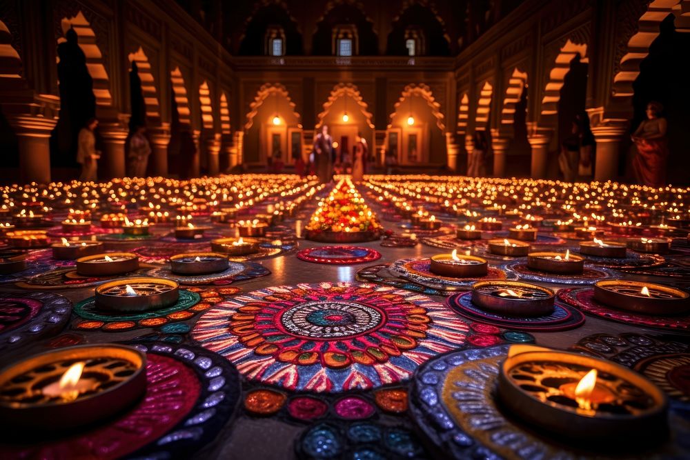 Diwali celebration diwali spirituality architecture. | Free Photo ...
