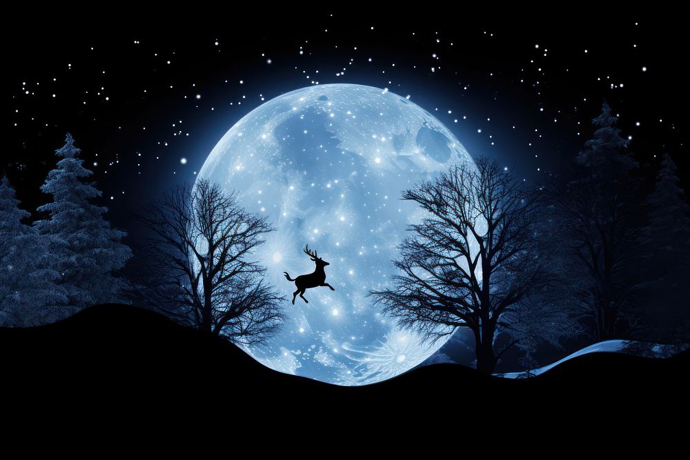 Moon astronomy outdoors nature. AI | Premium Photo Illustration - rawpixel