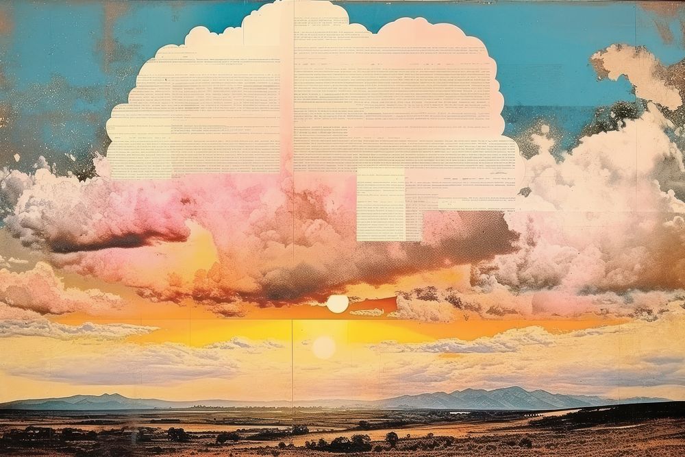 Clouds outdoors sunset nature. AI | Premium Photo Illustration - rawpixel