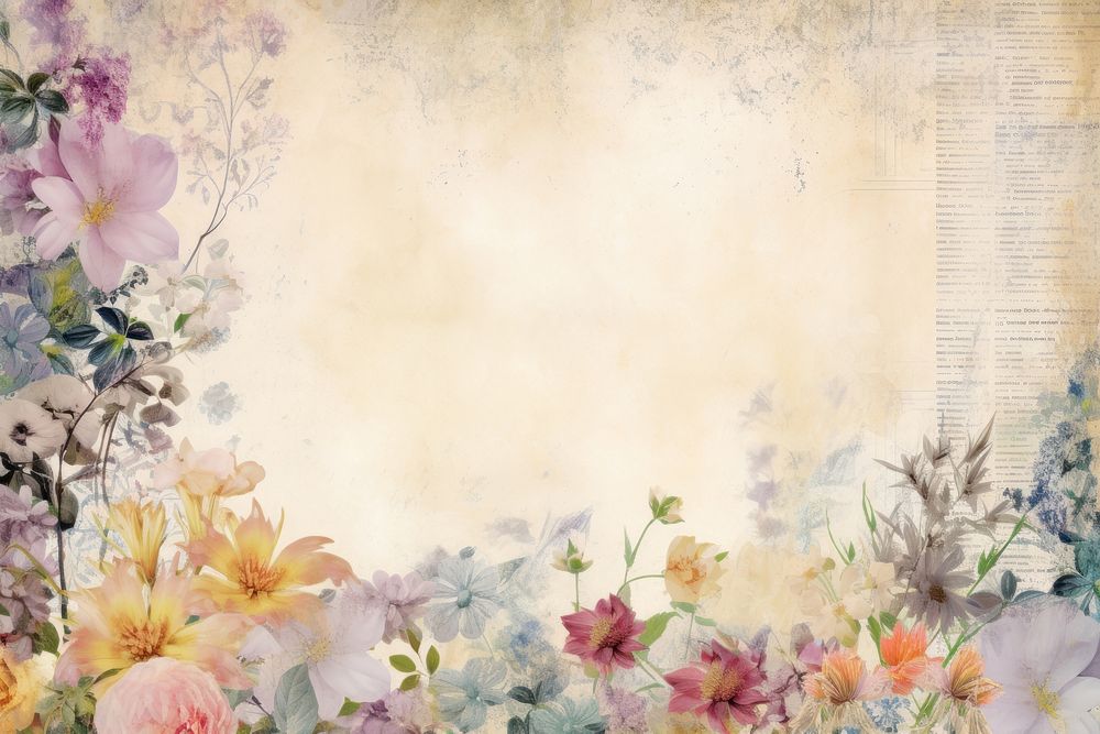 Flowers backgrounds pattern plant. | Premium Photo Illustration - rawpixel