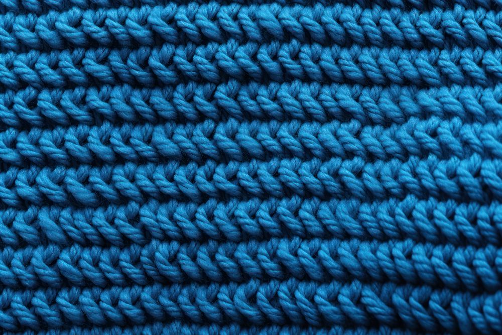 Blue Crochet Stitch texture crochet | Free Photo - rawpixel