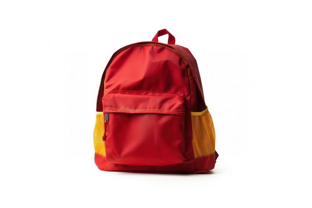 Red School Backpack backpack bag | Premium Photo - rawpixel