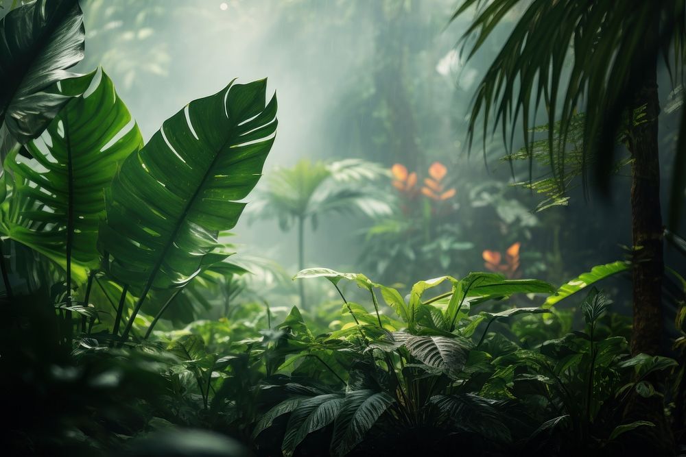Jungle plant vegetation outdoors nature. | Premium Photo - rawpixel
