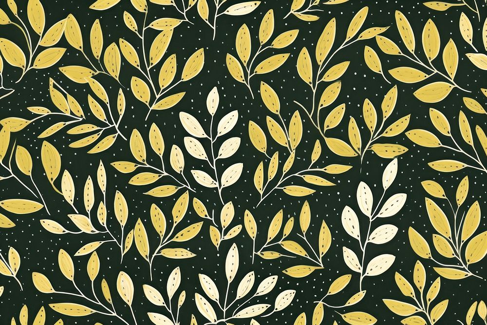 Leaf pattern backgrounds plant. AI | Premium Photo Illustration - rawpixel