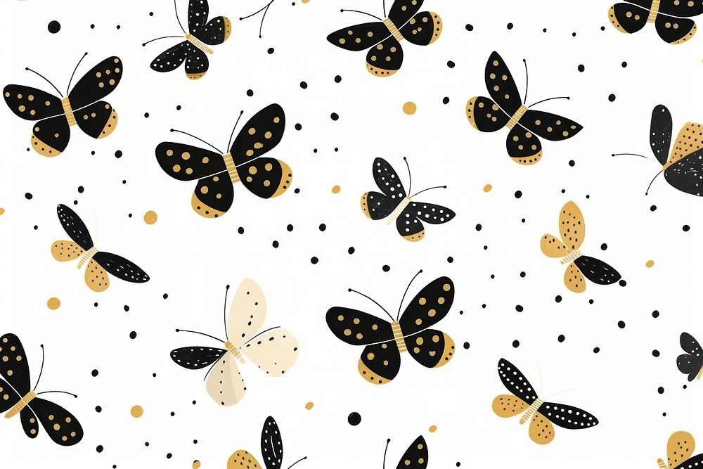 Butterfly pattern backgrounds animal. AI | Free Photo Illustration ...
