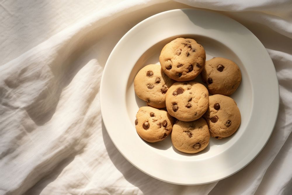Cookies cookie plate biscuit. AI | Free Photo - rawpixel