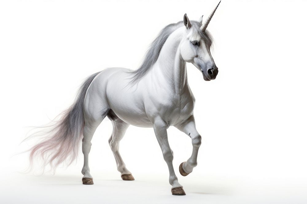 Unicorn stallion animal mammal. AI | Premium Photo - rawpixel