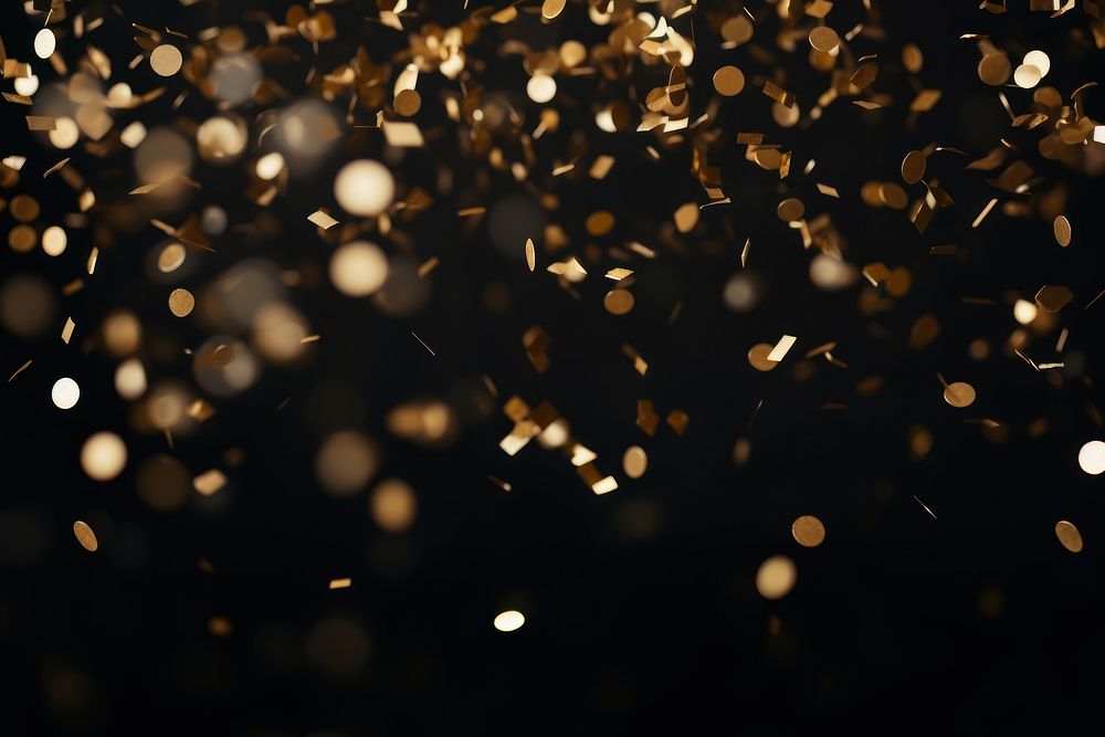 Bokeh confetti backgrounds lighting. AI | Free Photo - rawpixel
