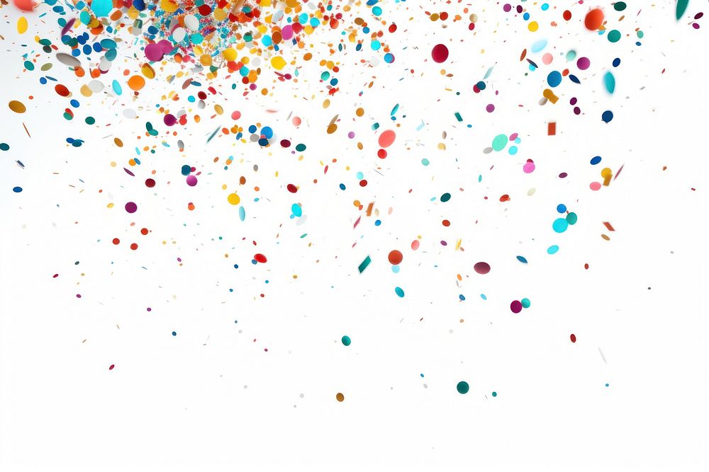 Confetti backgrounds white background celebration. | Free Photo - rawpixel