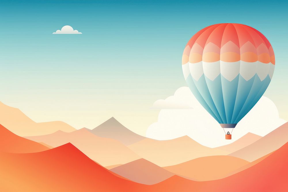 Ballon flying festival backgrounds aircraft | Free Photo Illustration ...